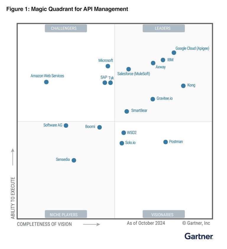 Gartner 2024 Magic Quadrant API Management Report - Amrut Software